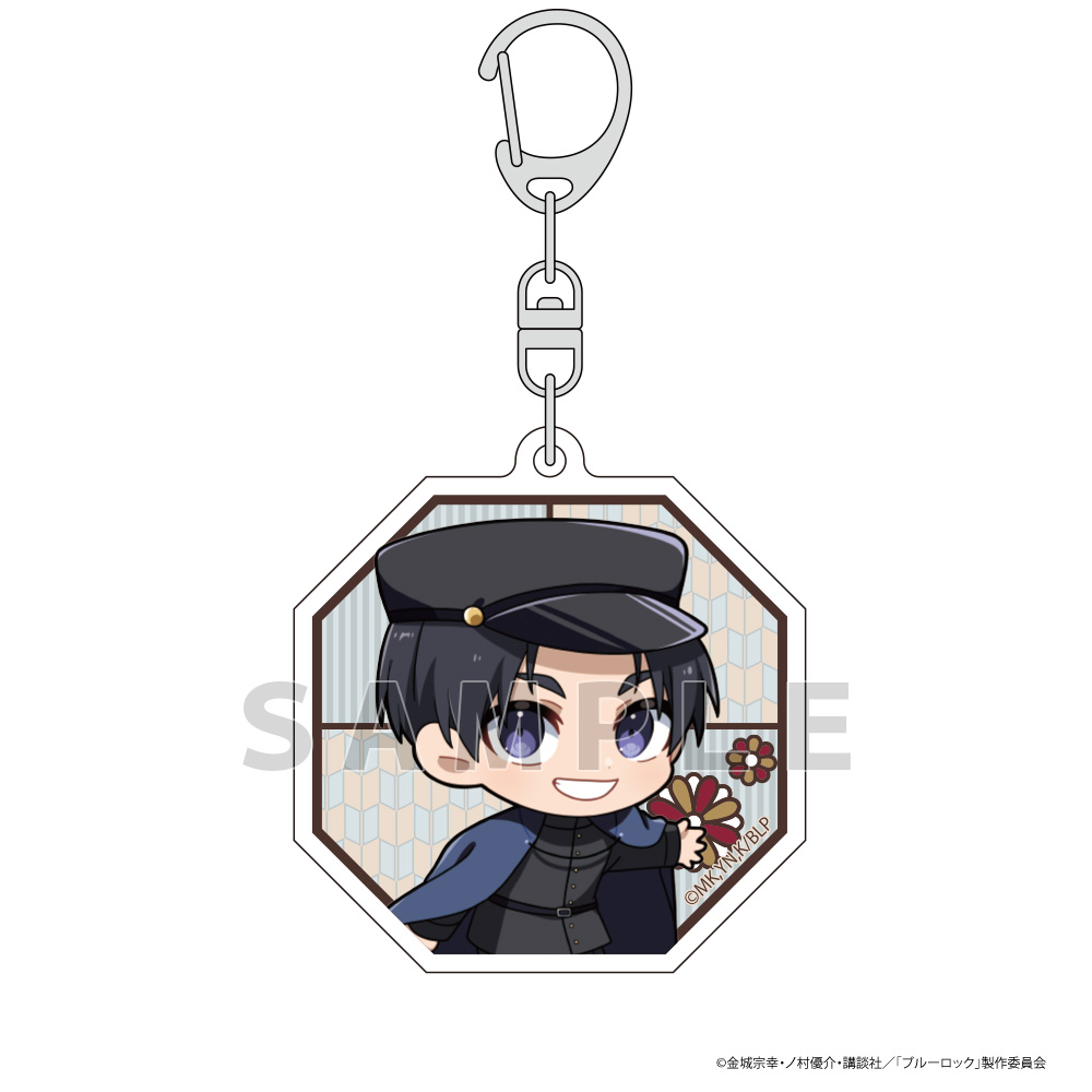 Blue Lock Acrylic Key Chain Nanase Nijiro / Retro Roman | Ultra Tokyo ...