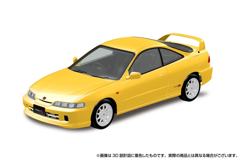 RakuPla Snap Kit 22-SY Honda DC2 Integra Type R (Sunlight Yellow ...
